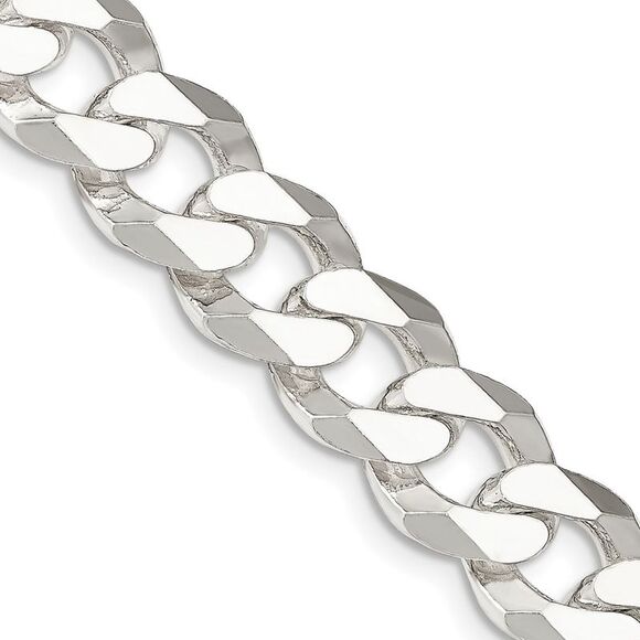 Kazi Luxury | Jewelry | Kazi Luxury Sterling Silver 4mm Beveled Curb ...
